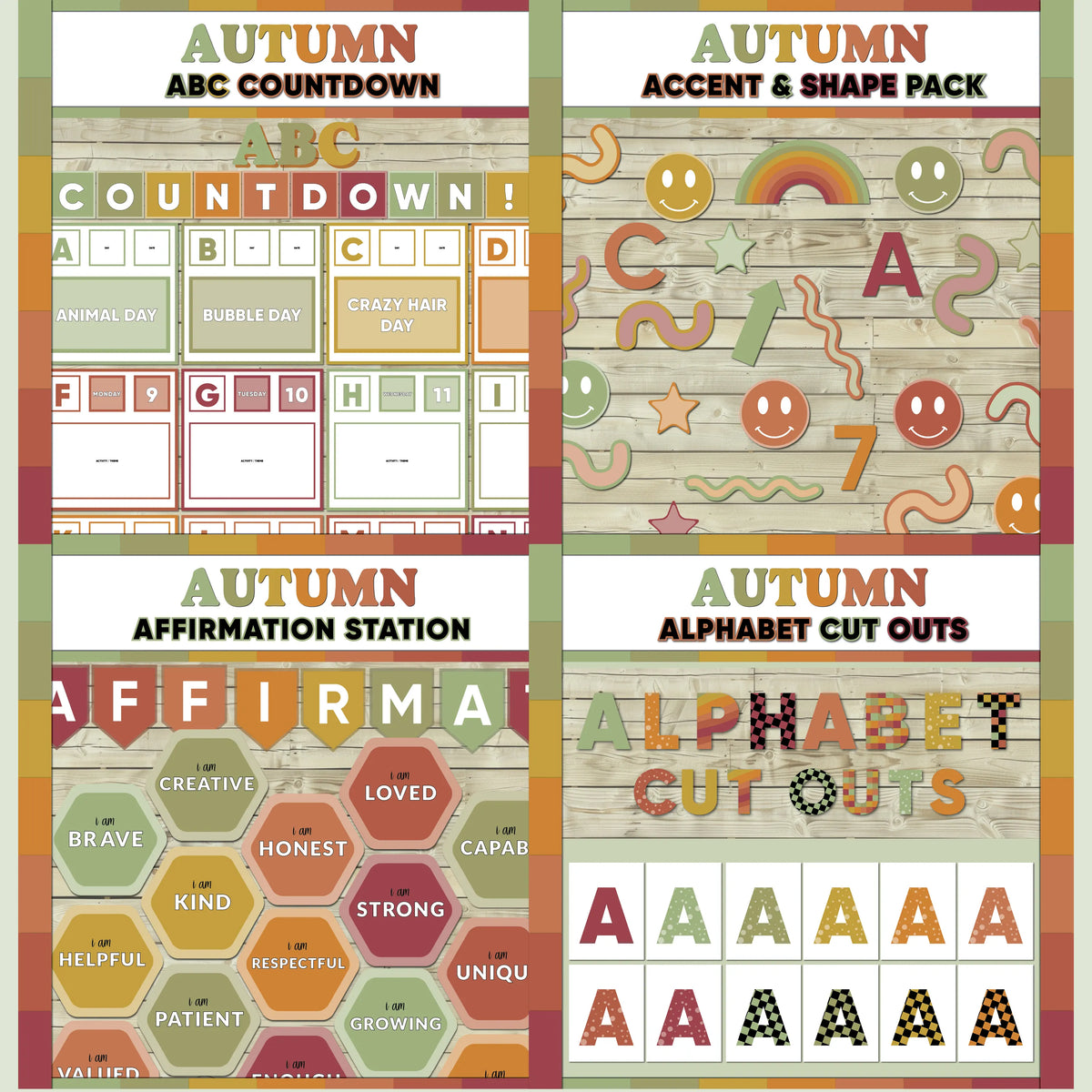 Back to School Decorations Pack | Printable Classroom Wall Decor Bundle ...