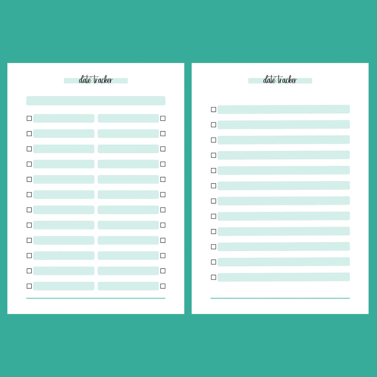 Date Bucket List Template | Printable PDF | Instant Download – Plan ...