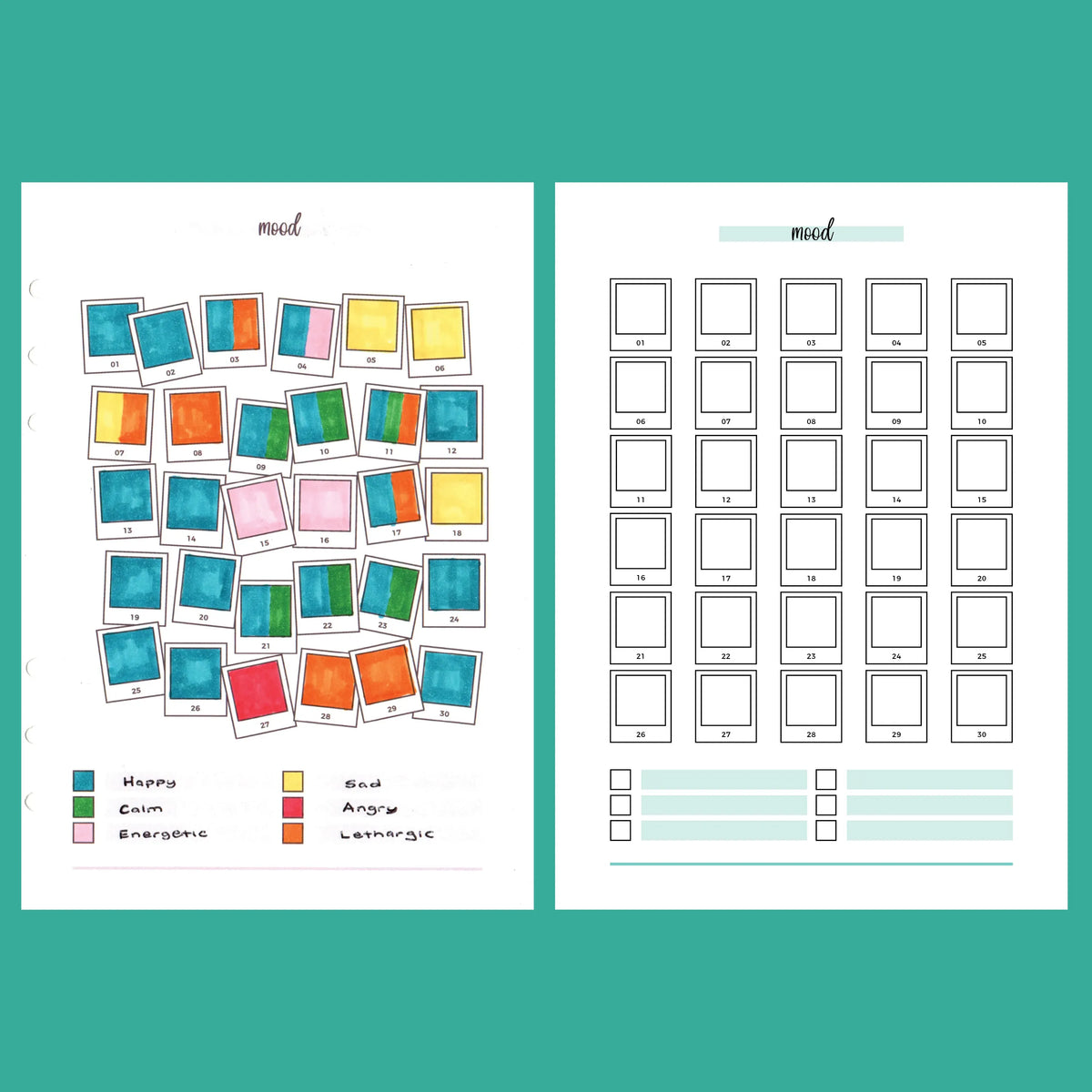 Film Camera Mood Journal Template | Printable PDF | Instant Download ...